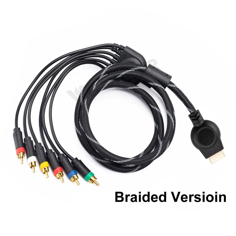 Câble de sortie AV multiple 1.8m 6FT, composant pour PlayStation 3 PS3 ...