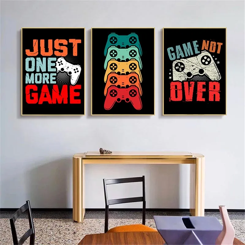 Just Play Enjoy The Game Poster Trend