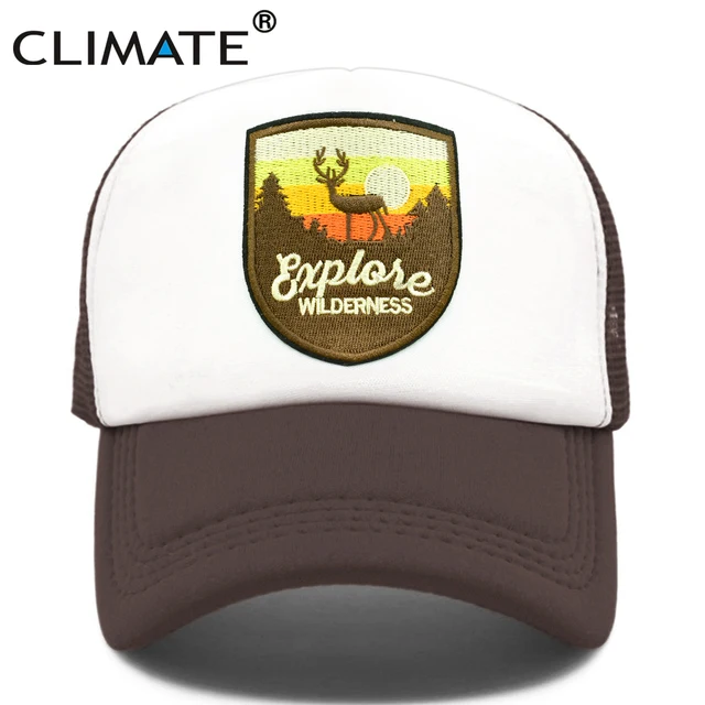CLIMATE Explore Trucker Cap Wilderness wildlife Camouflage Cap for ...