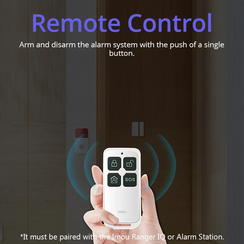 Dahua imou Smart Wireless 433Mhz 4 Bottons Remote Control Switch ...