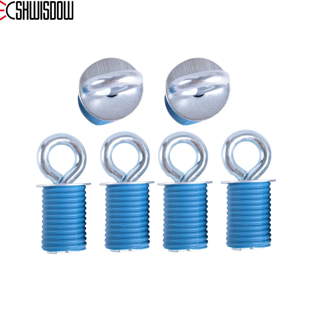 For-Polaris-RZR-6pcs-Set-Tie-Down-Anchor-Tie-Downs-Anchors-Blue-570-900 ...