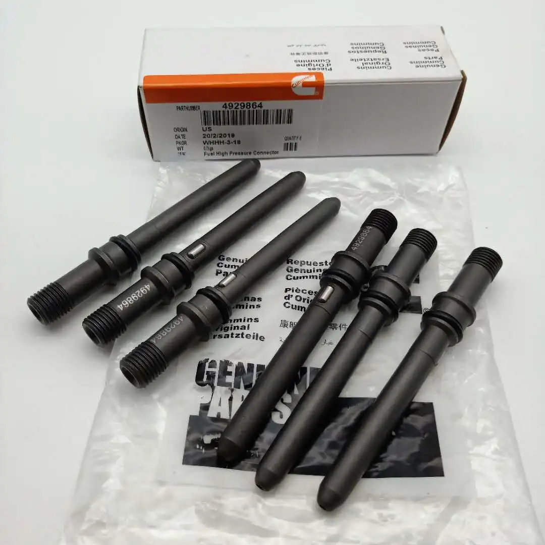 Cum-mins-Tubo de combustible de alta presión, conector PC200-8 6D107 ...