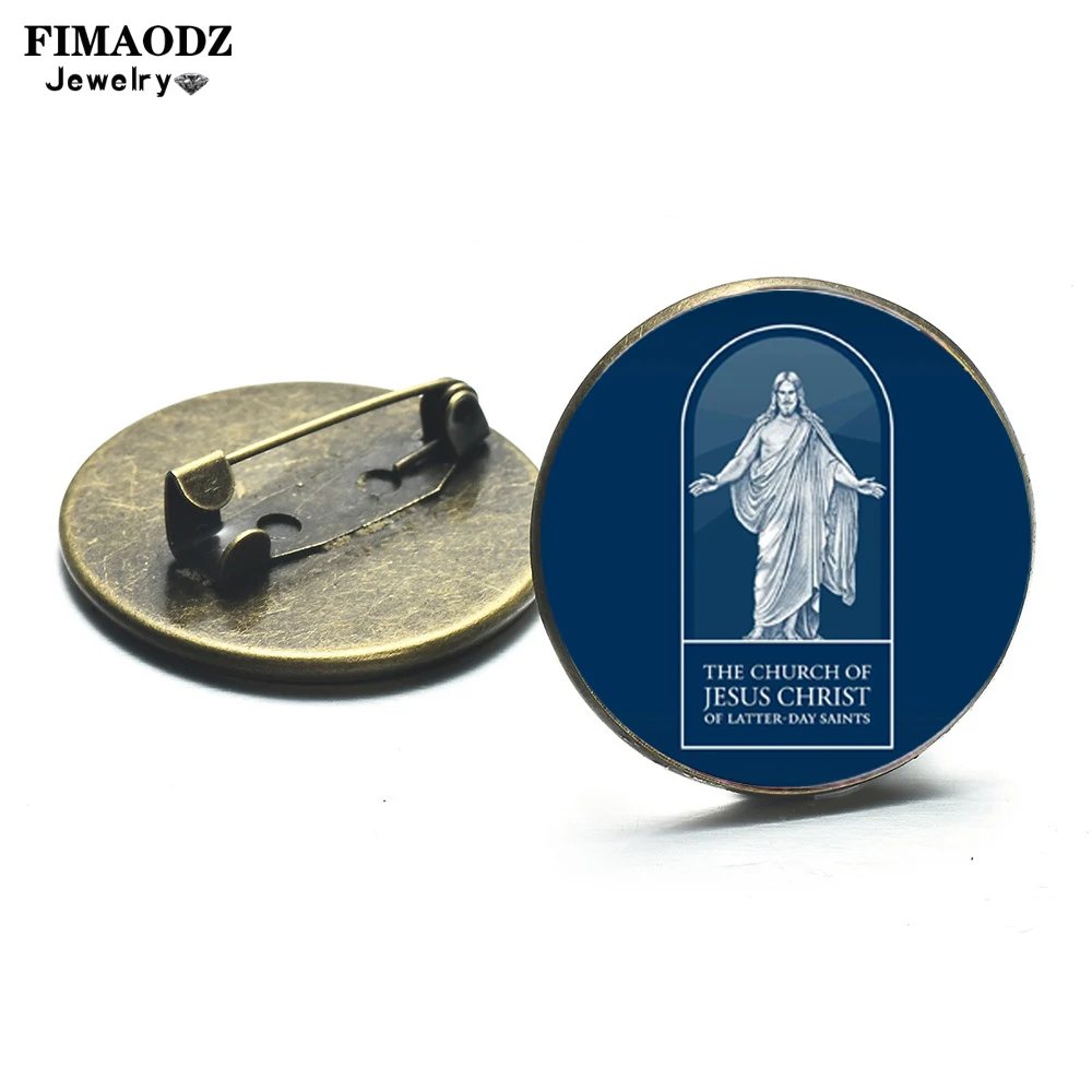 FIMAODZ-broches-LDS-de-la-iglesia-de-Mormon-insignia-de-Dios-religioso ...