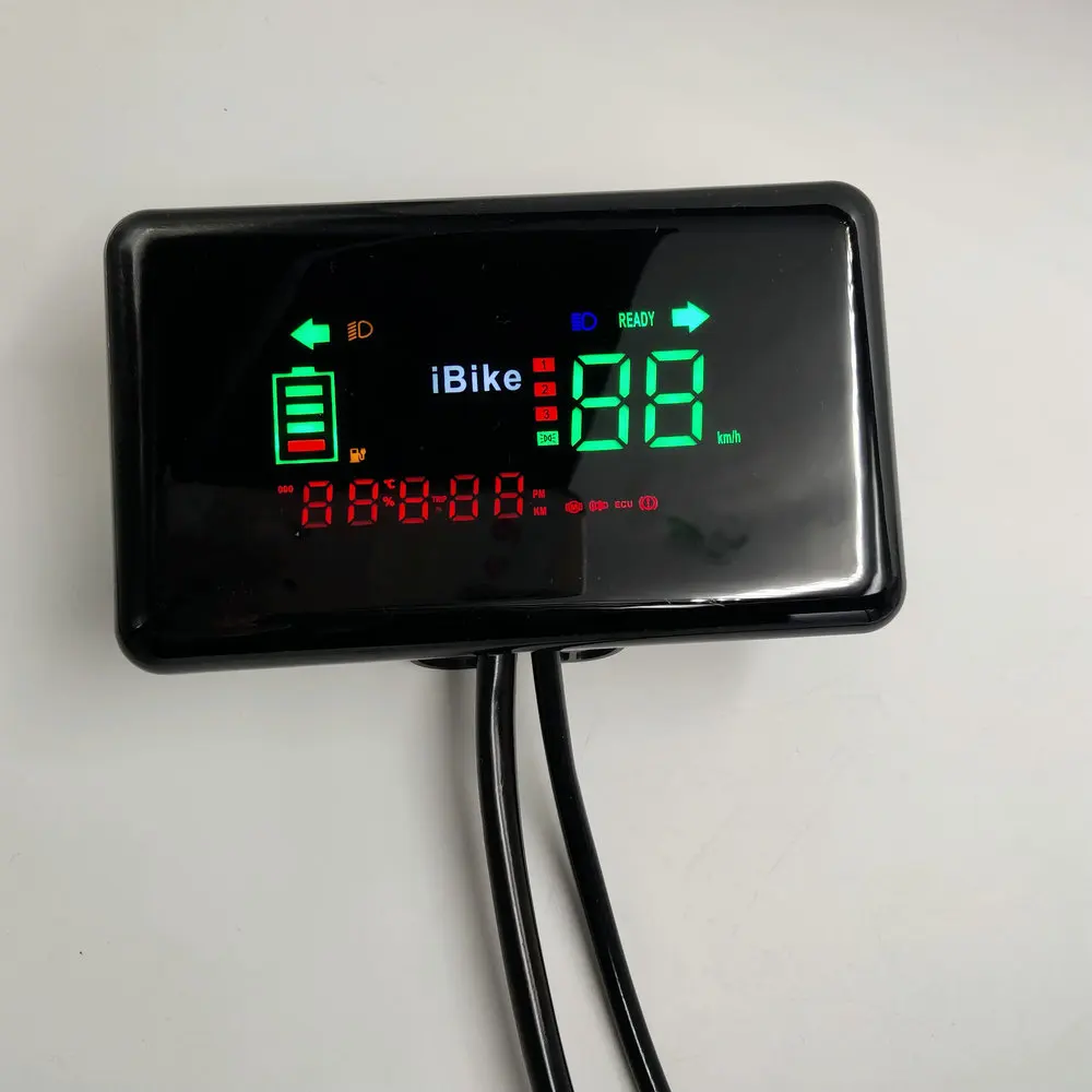 Electric Scooter LCD Monitor Ebike DISPLAY 48-60V Dashboard WITH ...