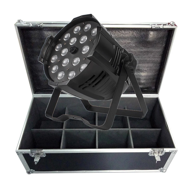 Flight-Case-8pcs-18x18W-RGBWA-UV-6in1-Indoor-Led-Par-Light-DMX-Zoom ...