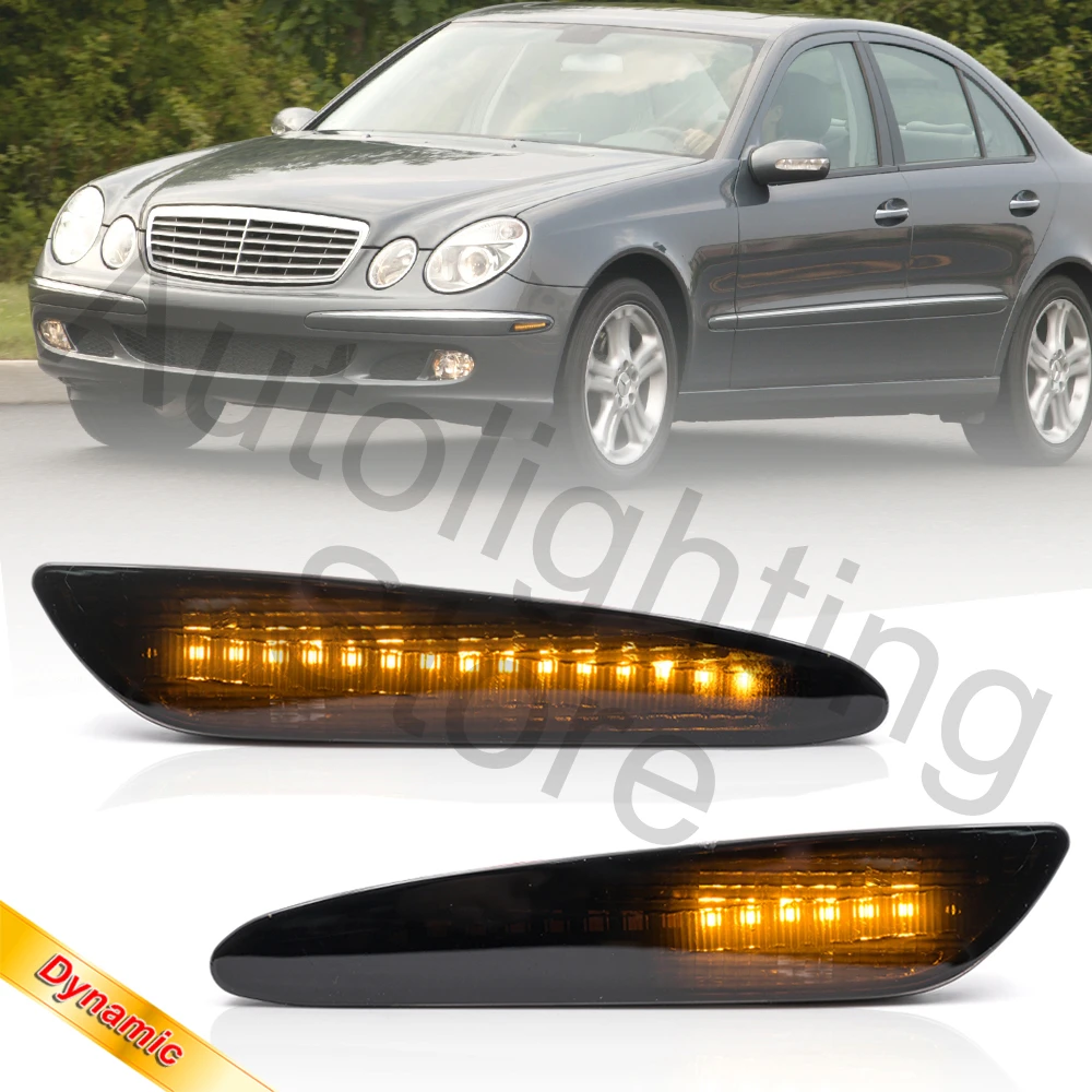 For Mercedes Benz E Class W211 Pre LCI E350 E500 E320 E55 AMG LED Amber ...