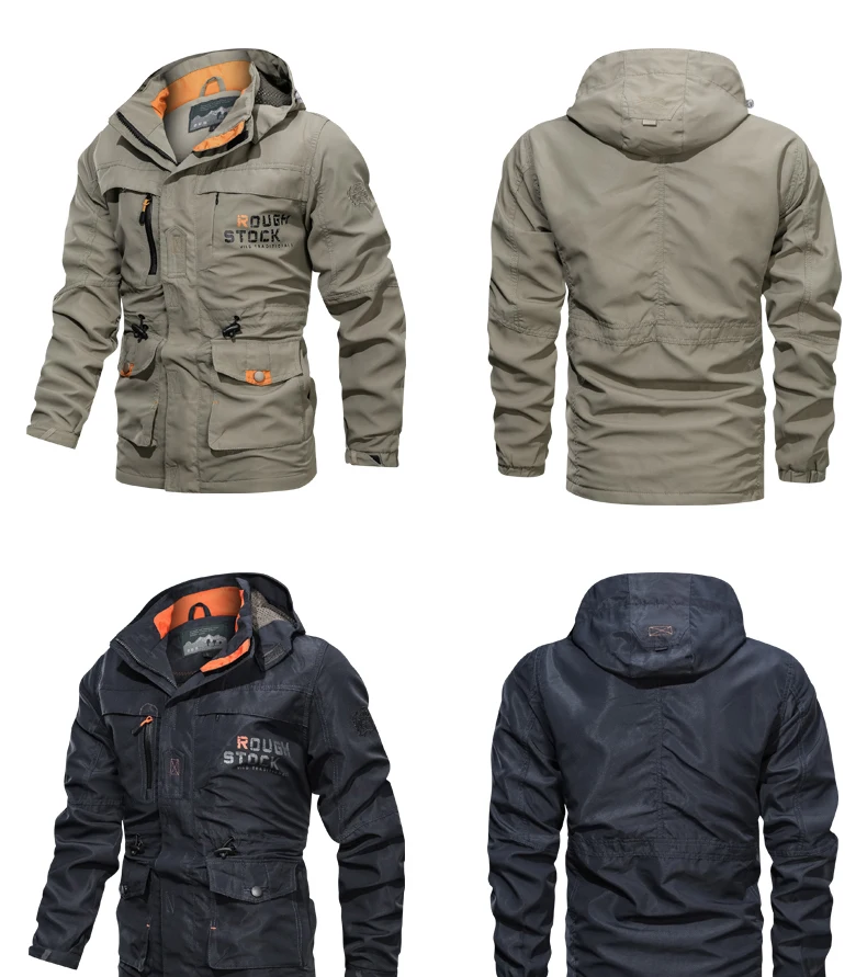 Multi-pocket Waterproof Military Tactical Jacket - Mountainotes LCC ...