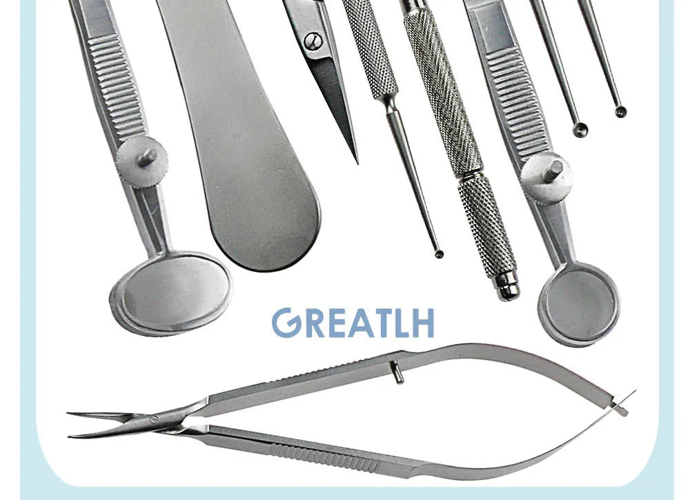 Wholesale Autoclavable Meibomian Gland Granuloma Clamp Set With Turn ...