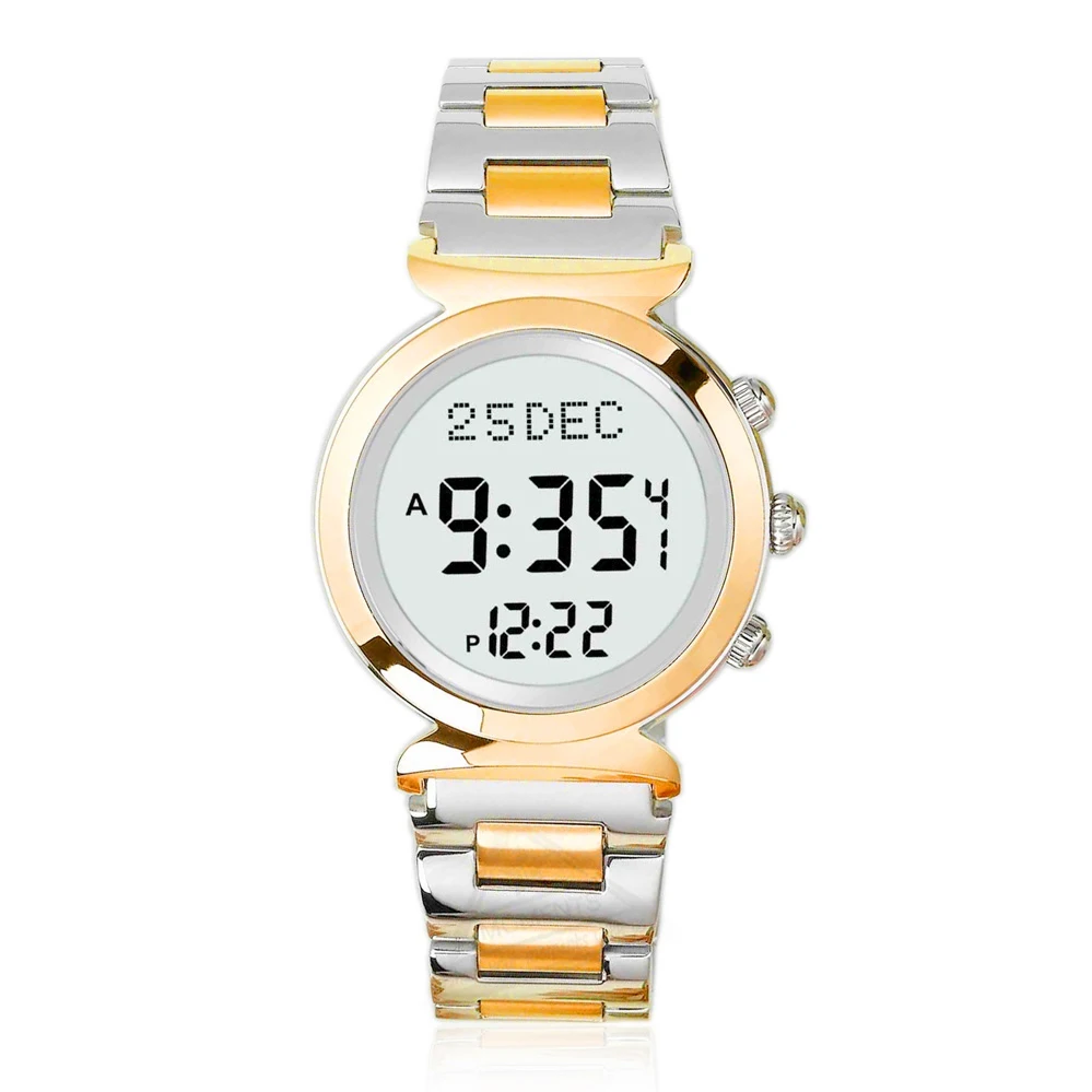 Buy Muslim Women Watch with Qibla Direction Islam Lady Wristwatch ...