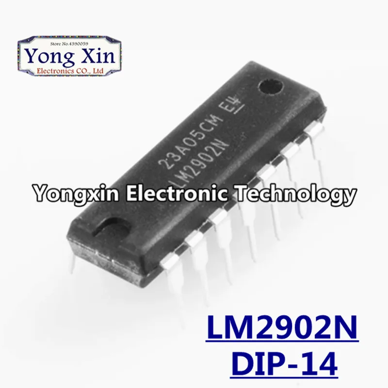 10PCS LM2902N DIP14 LM2902 DIP LM2902P|Spannungsregler/Stabilisatoren ...