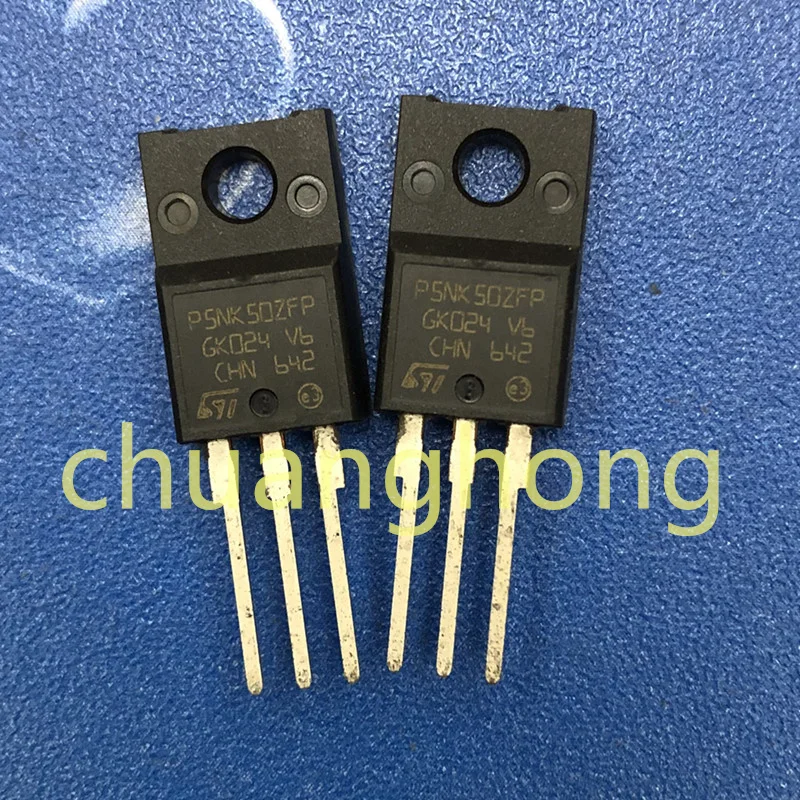 1pcs-lot-Power-triode-P5NK50ZFP-5A-500V-new-field-effect-transistor-TO ...