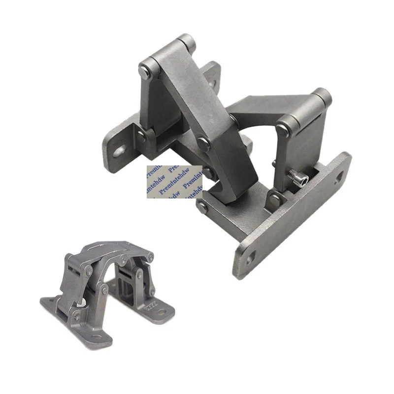 2pcs Heavy Duty Cast 304 Stainless Steel Concealed Hinge For Marble ...