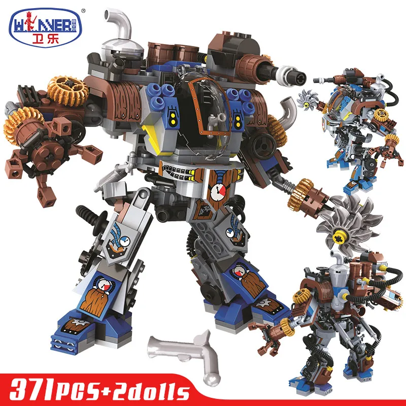Building Blocks Mechanical Robot | Bricks Mechanical | Erbo Robot Blocks - 371pcs City - Aliexpress