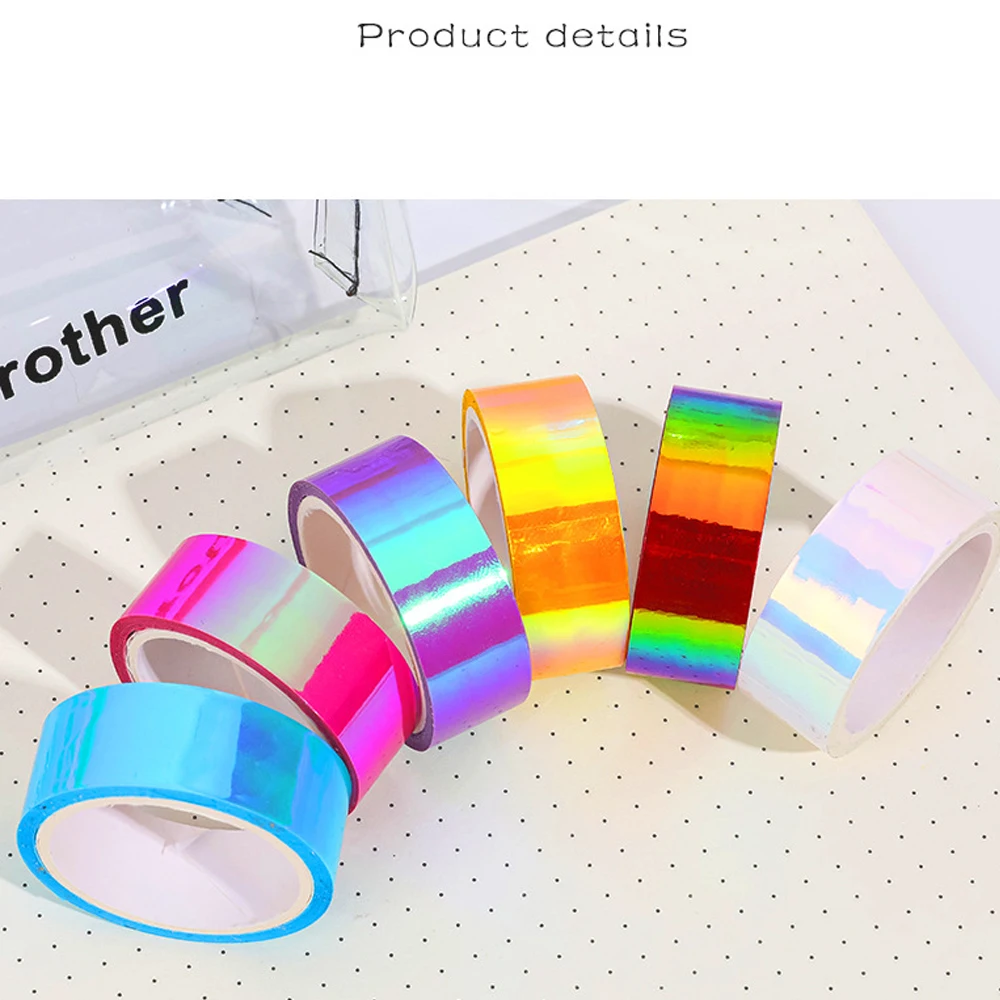 Washi-Tape-Creative-Laser-Gradient-Tape-Student-Hand-Account-Material ...