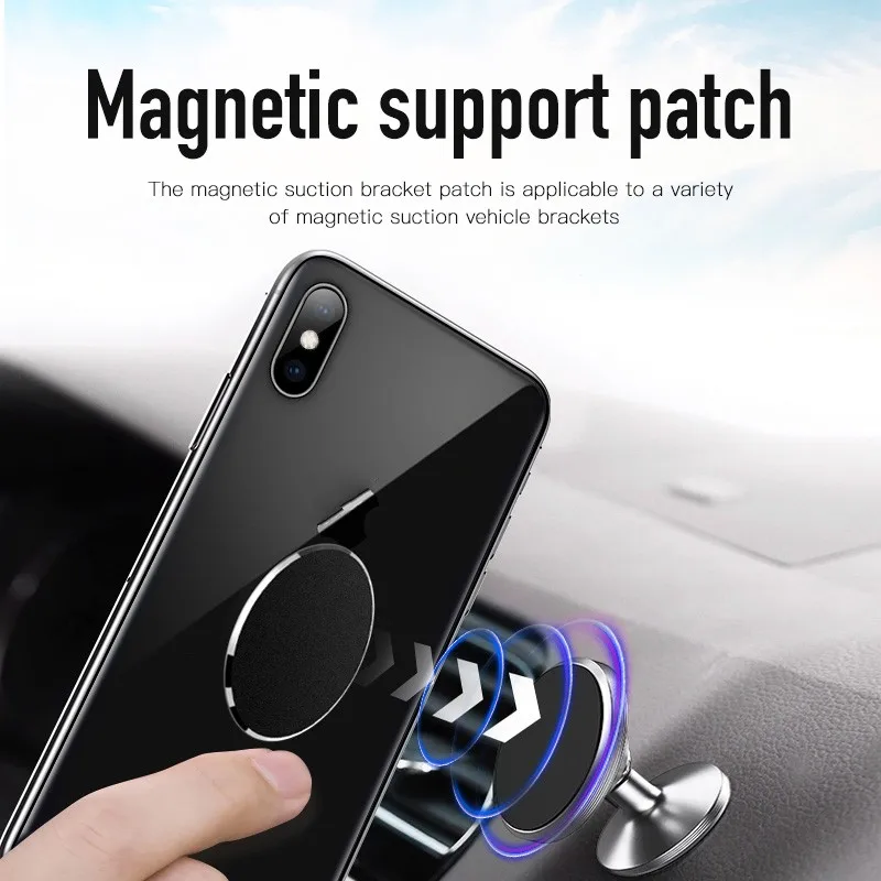 Metal-Disk-Plate-Magnetic-Car-Phone-Holder-Universal-Air-Vent-Mount ...