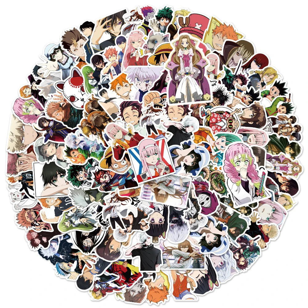 10/30/50PCS Anime Collection/Volleyball Boy/Spell Return/Demon Slayer ...