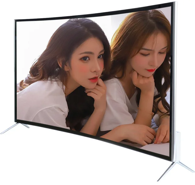 40 45 50 55 60‘’ inch curved lcd monitor and android smart TV Dolby DVB ...
