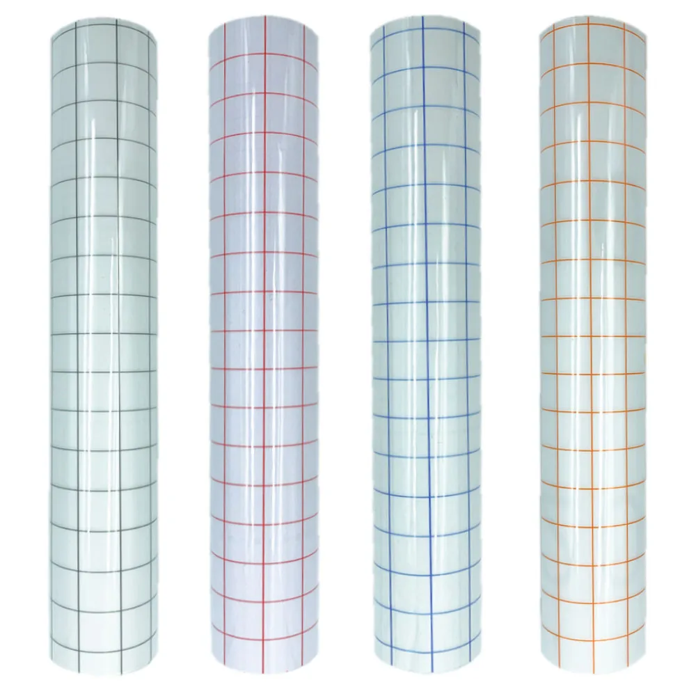 Clear-Vinyl-Transfer-Paper-Tape-w-Alignment-Grid-Application-Tape-for ...