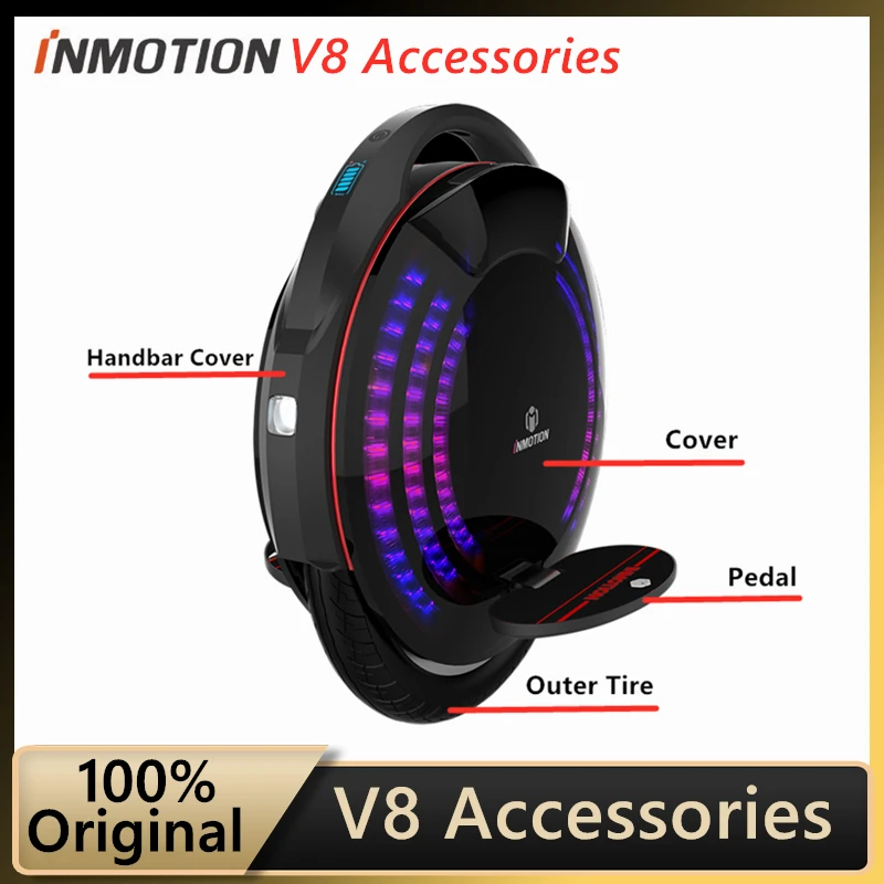 Original INMOTION V8 Parts Unicycle Scooter Body Shell Protect Cover ...