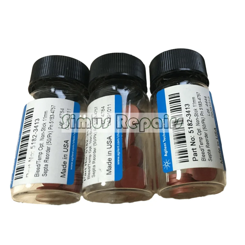 5182-3413 Agilent Gas Chromatography Accessory 11mm Red Injection Pad ...