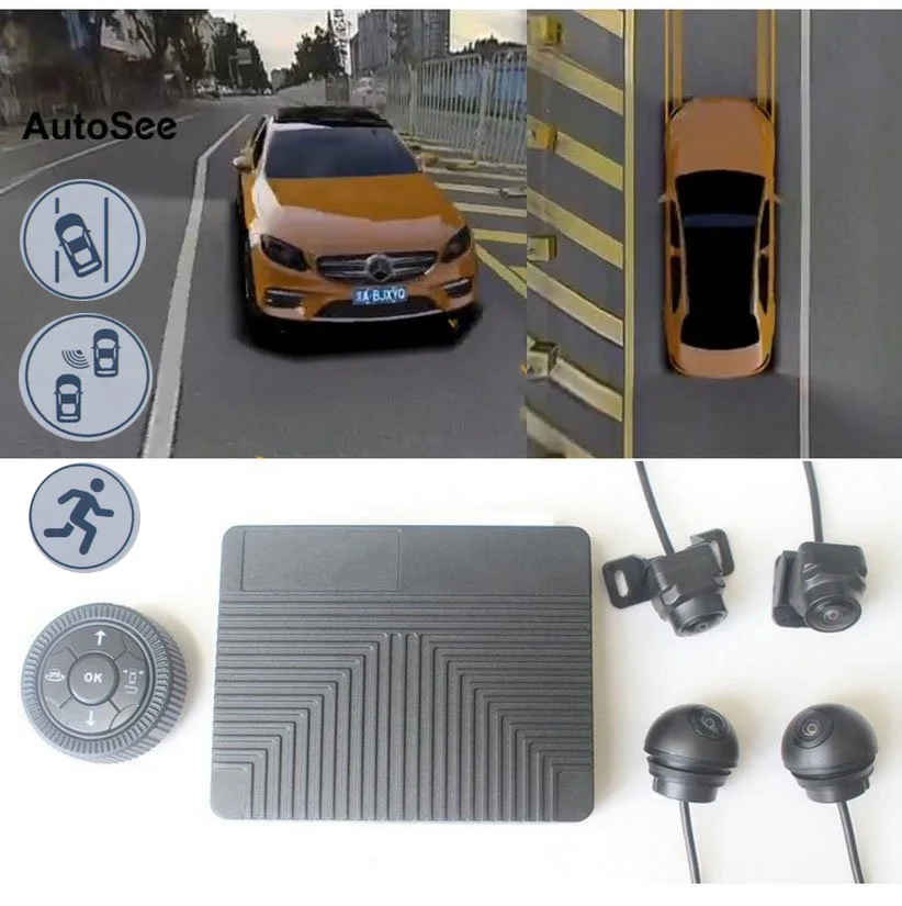 Adas Bsd Ldw Mod Car 360 Degree Camera Avm Panorama Around View ...