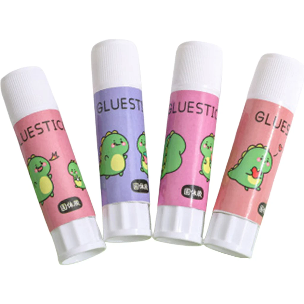 Cute Cartoon Solid Glue Stick Strong Adhesives Glues for Student Tapes ...