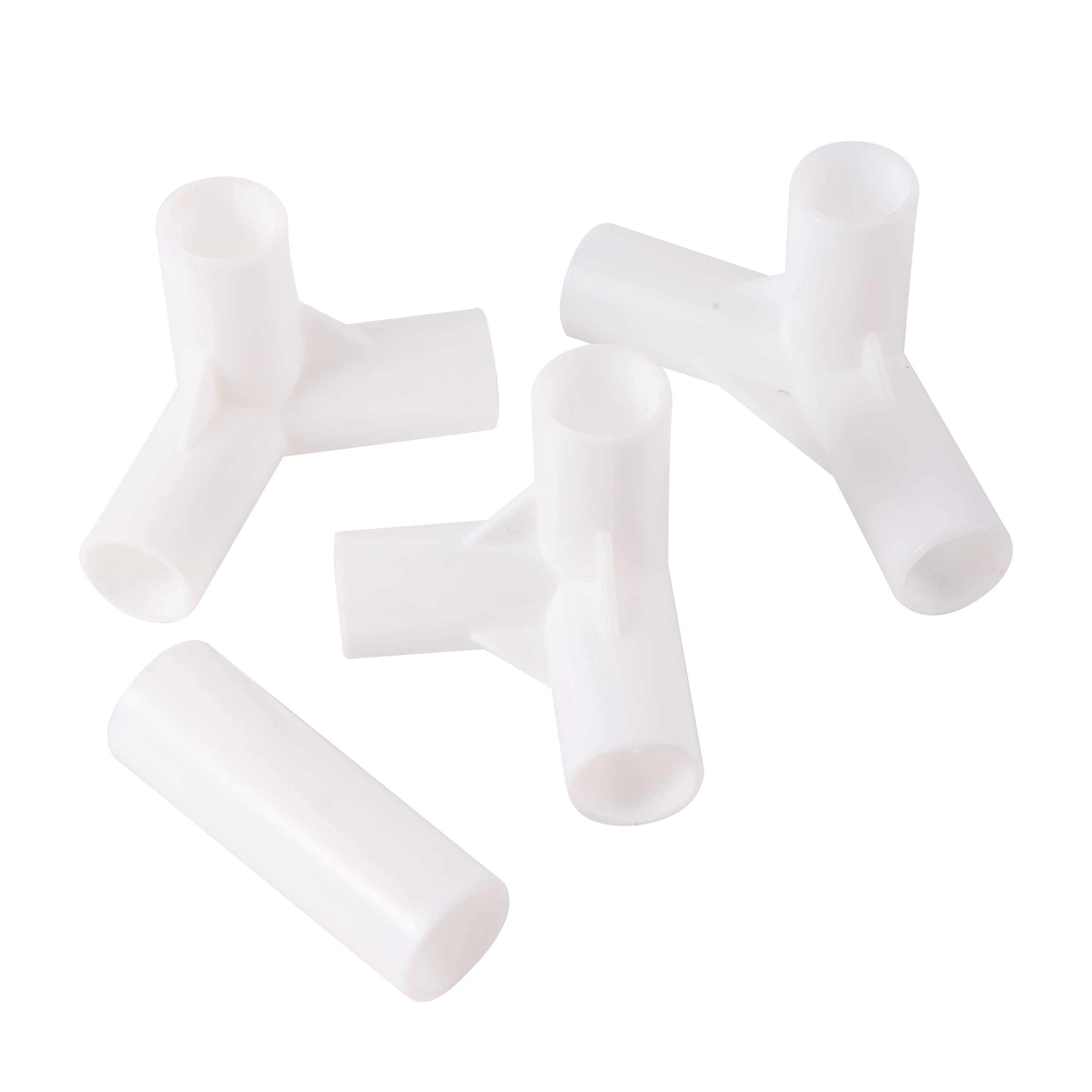 50pcs 90° 120° 135° Stereoscopic 3-way Tee Inner Diameter 16mm Plastic ...