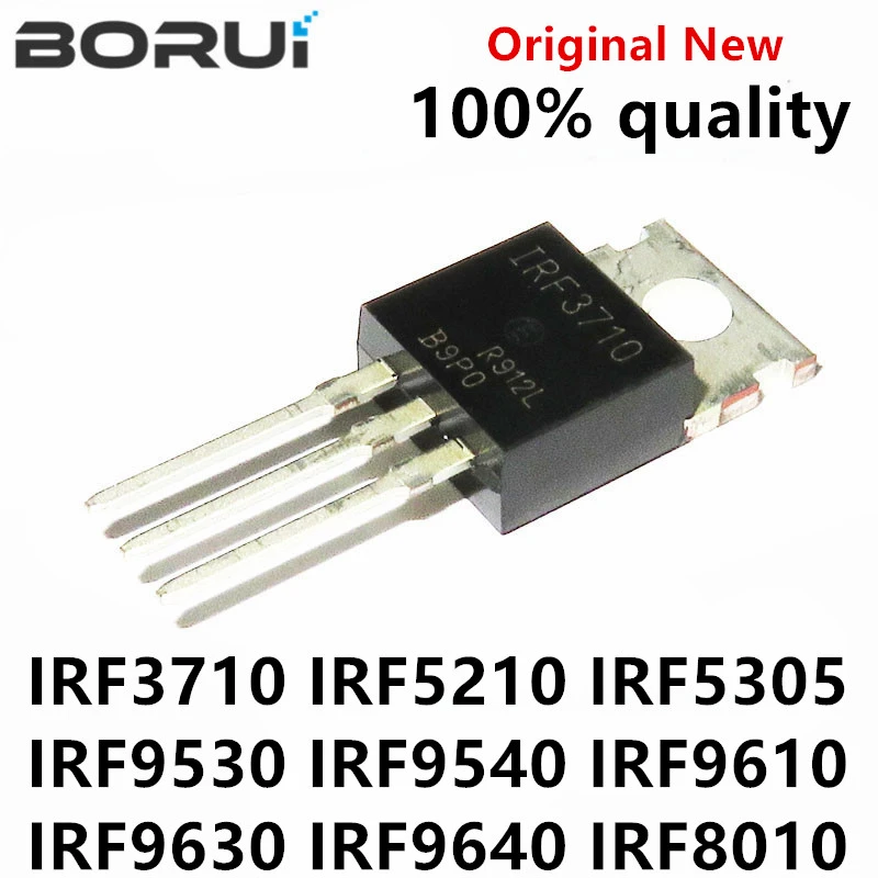 10pcs/lot Irf3710 Irf5210 Irf5305 Irf9530 Irf9540 Irf9610 Irf9630 ...