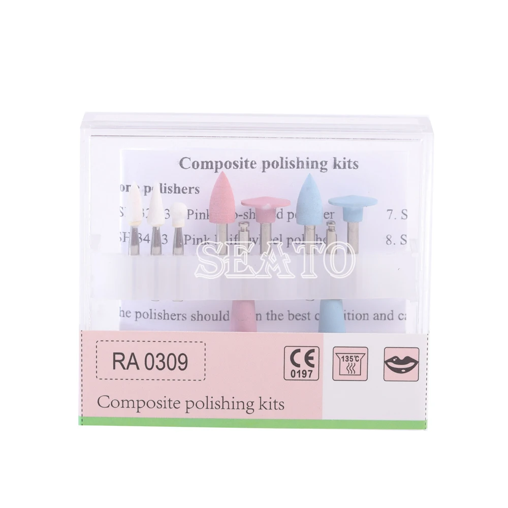 Стоматологические алмазные боры чашки композитный полировальный набор ...