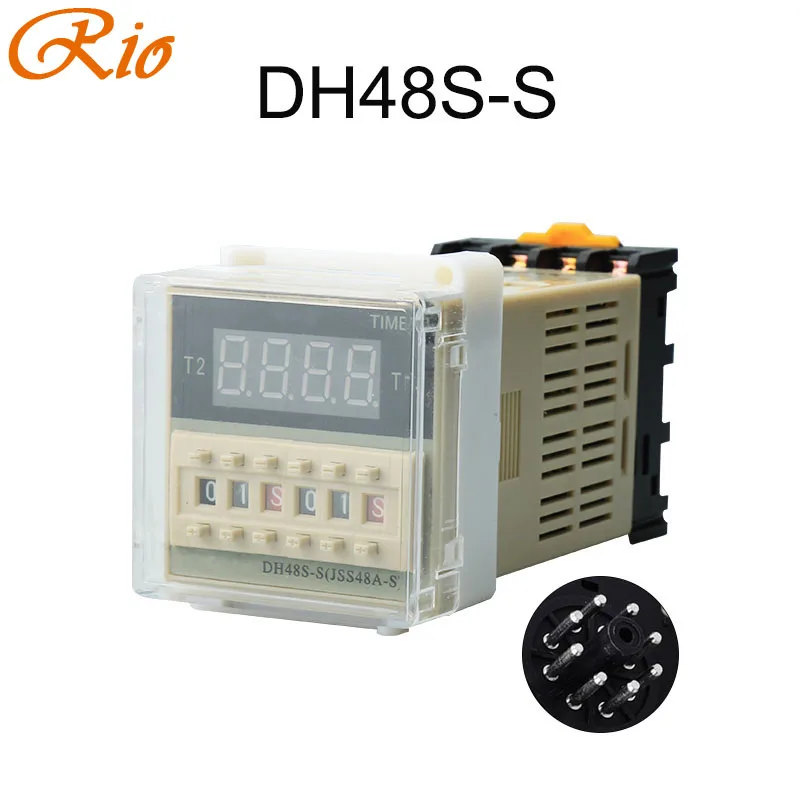 Dh48s-s Dh48s-1z Dh48s-2z Dh48s-s-2z Relay Repeat Cycle Time Relay ...