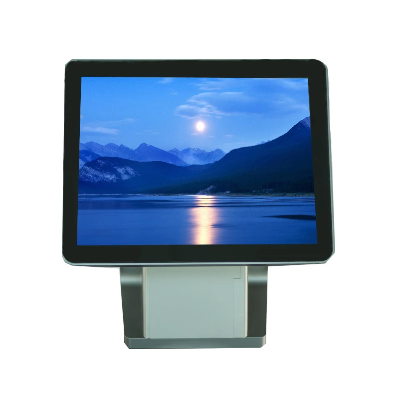 EPOS 15"+8" Dual Screen POS Terminal built-in 80mm printer new product ...