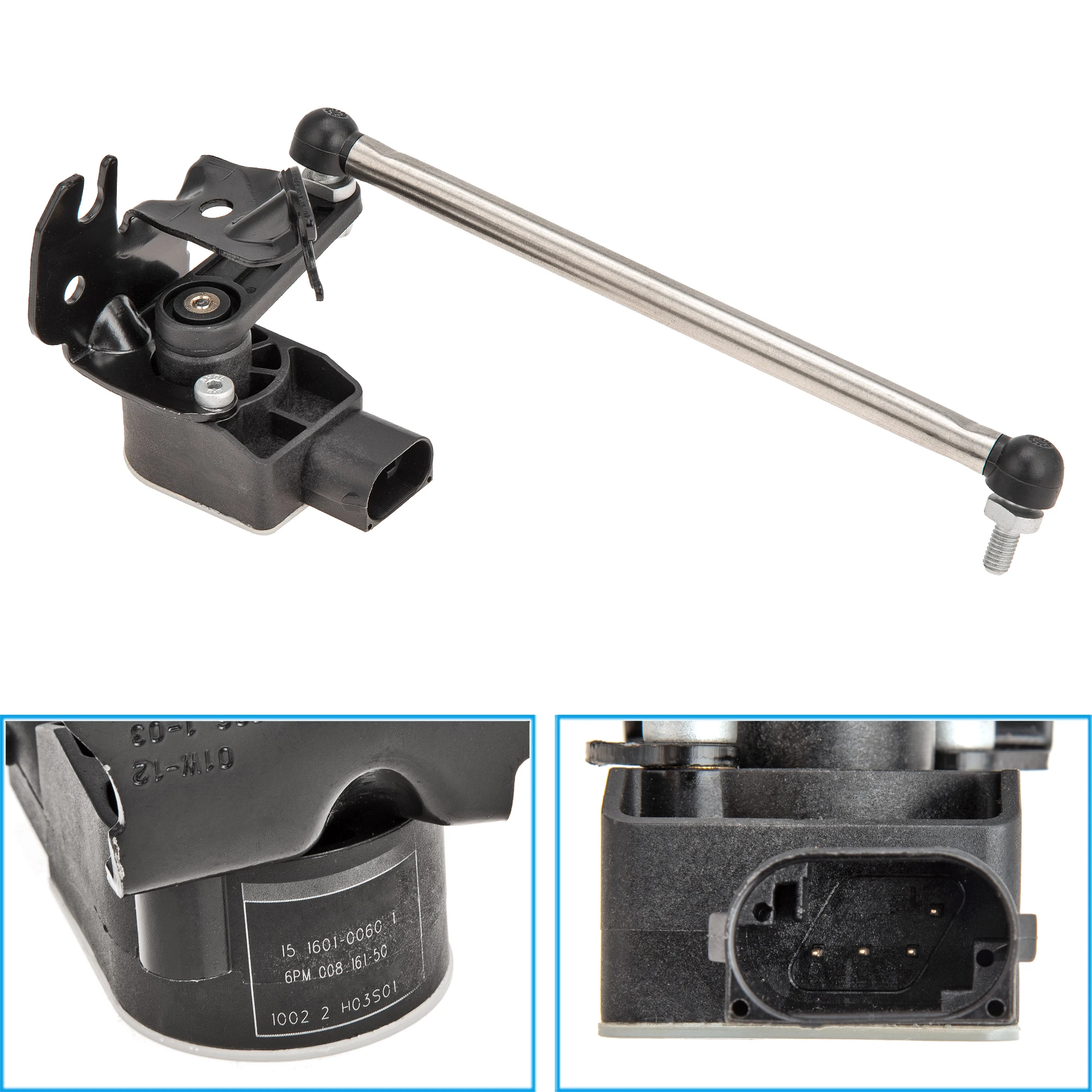 뒤 우측 서스펜션 높이 헤드 라이트 레벨 센서 97033302203 97033302204 For Porsche Panamera ...