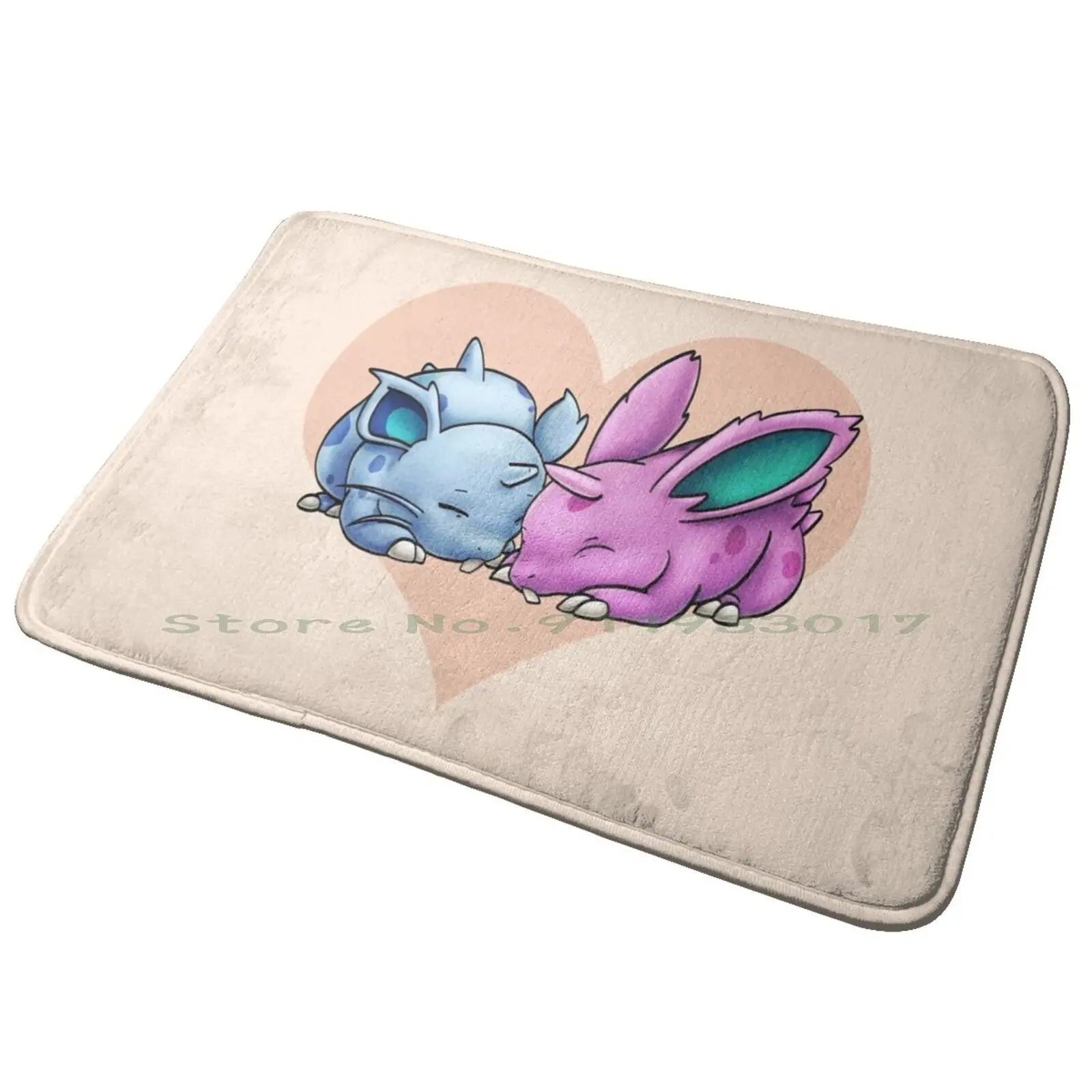 Nidorina And Nidorino Love