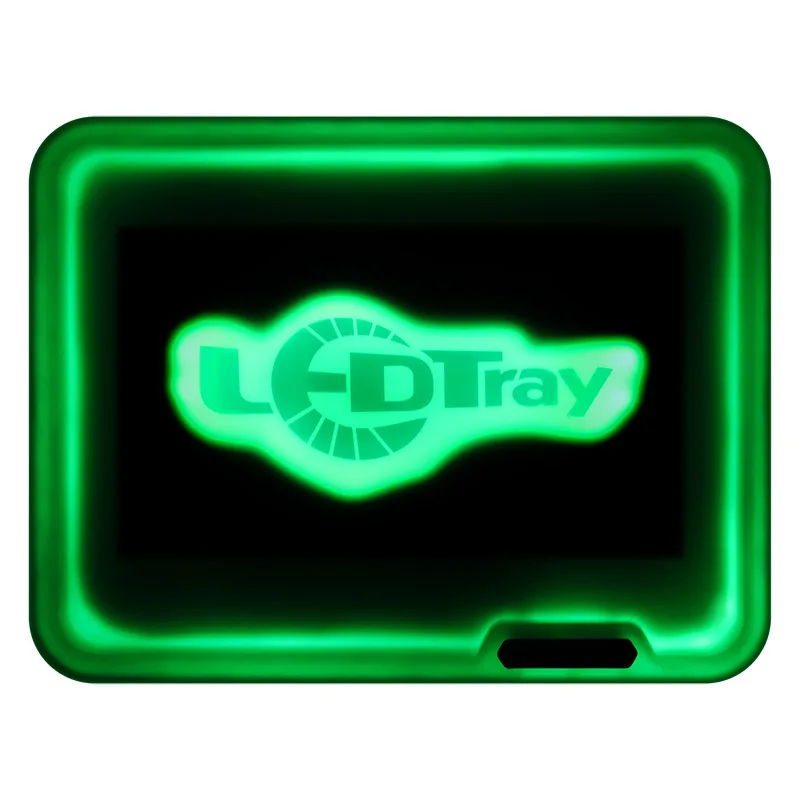 Review Plastic Raw Red Personalize Sharklato White Runtz Glow Tray Led ...