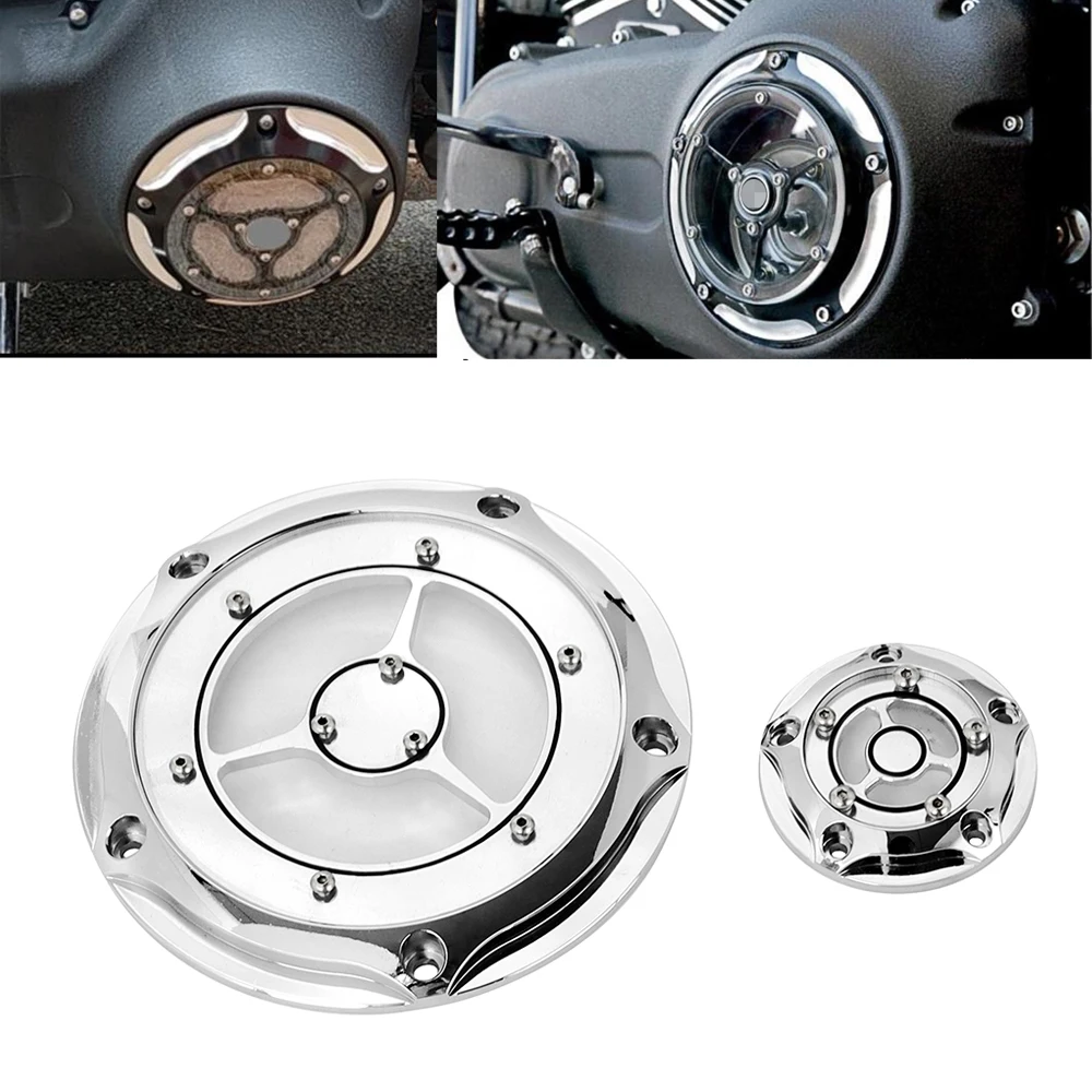 5-Holes-Motorcycle-Derby-Timing-Timer-Covers-Engine-Cover-CNC-Aluminum ...