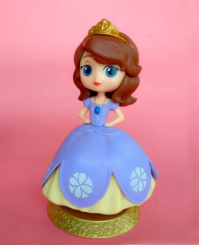 6pcs disney cartoon Sofia the First Princecss Sofia model Action ...