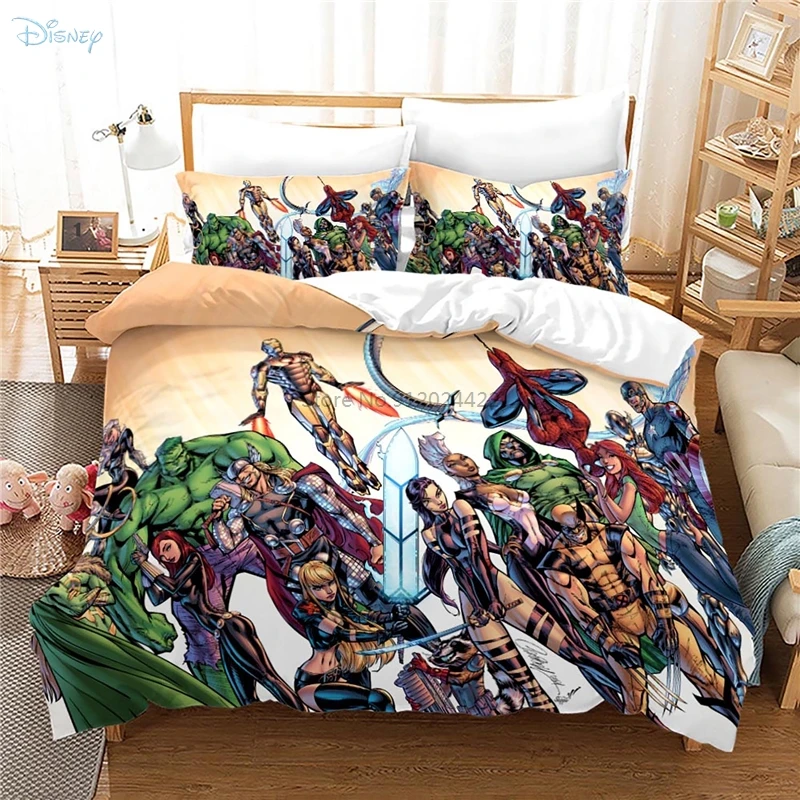 The Avengers Bedding And Curtains