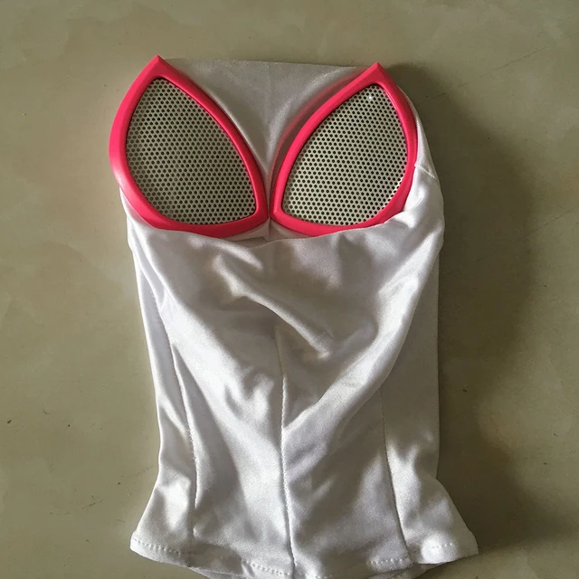 Spider Gwen Stacy Zentai Cosplay Mask Allcosplay
