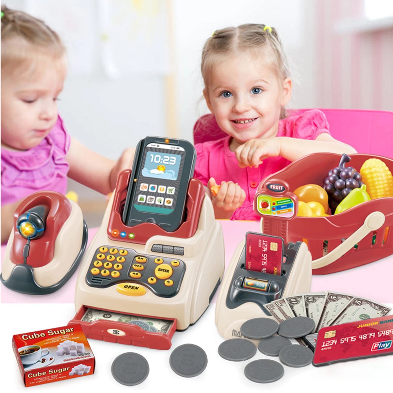 Cash Register Toy With Scanner