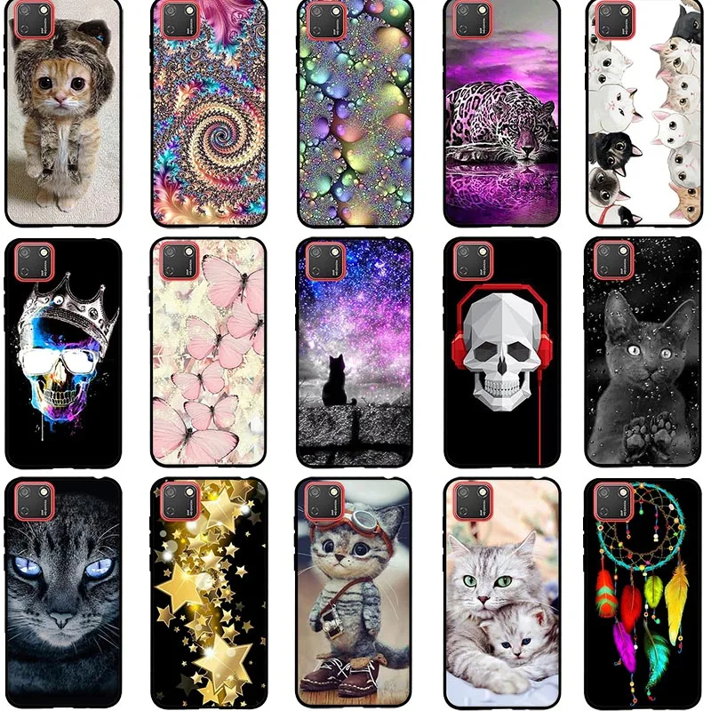 For Huawei Y5p Case 5.45" Thin TPU Soft Silicone Back Cover Phone Case ...