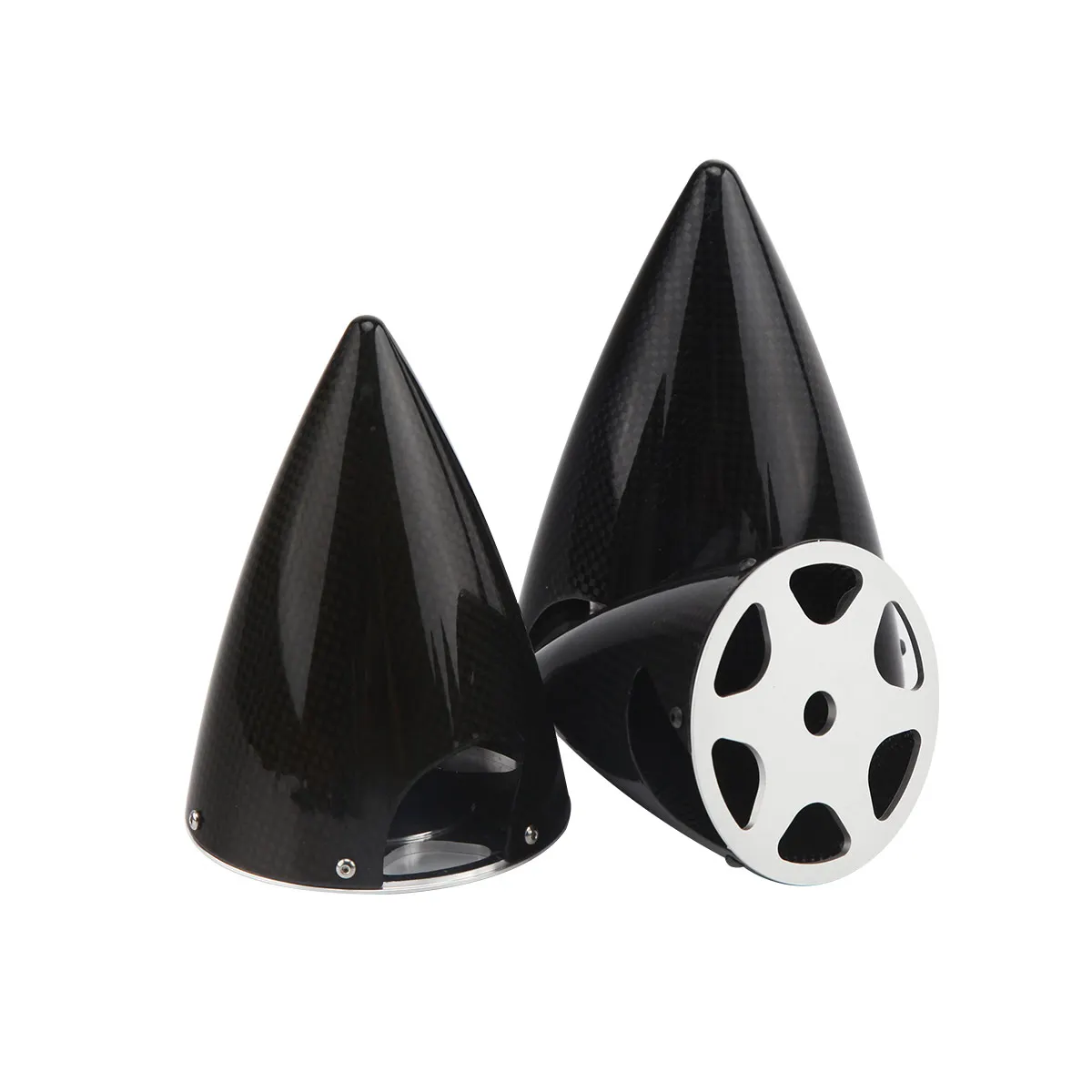 Carbon Fiber Spinner 2 Blade Porp Propeller Cone for Fixed Wing RC ...
