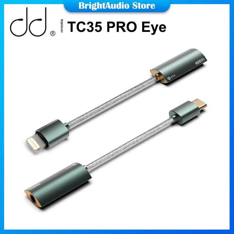 Dd Ddhifi Tc35 Pro Eye Mqa Usb Dac Cable Amp Type C/lightning To 3.5mm ...
