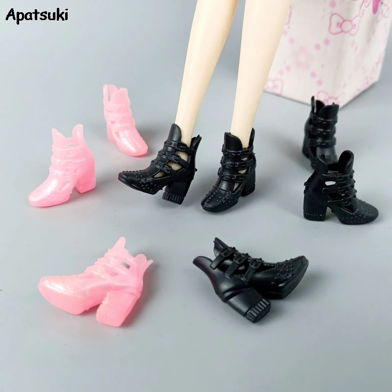 5pairs-lot-Fashion-Doll-Shoes-Accessories-For-Barbie-Dolls-High-Heel ...
