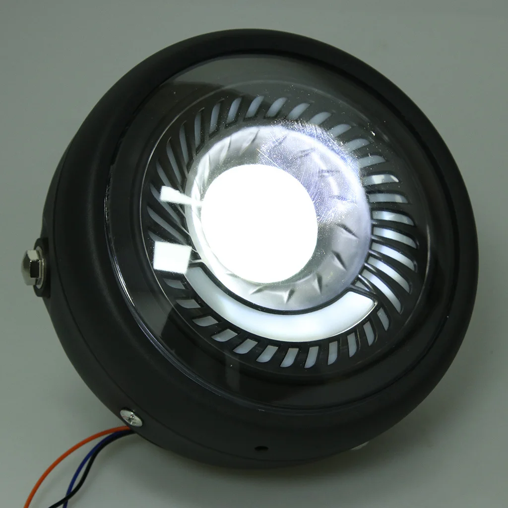 6.3 Inch Round LED Headlight For Motorcycle / Cruisers / Choppers ...