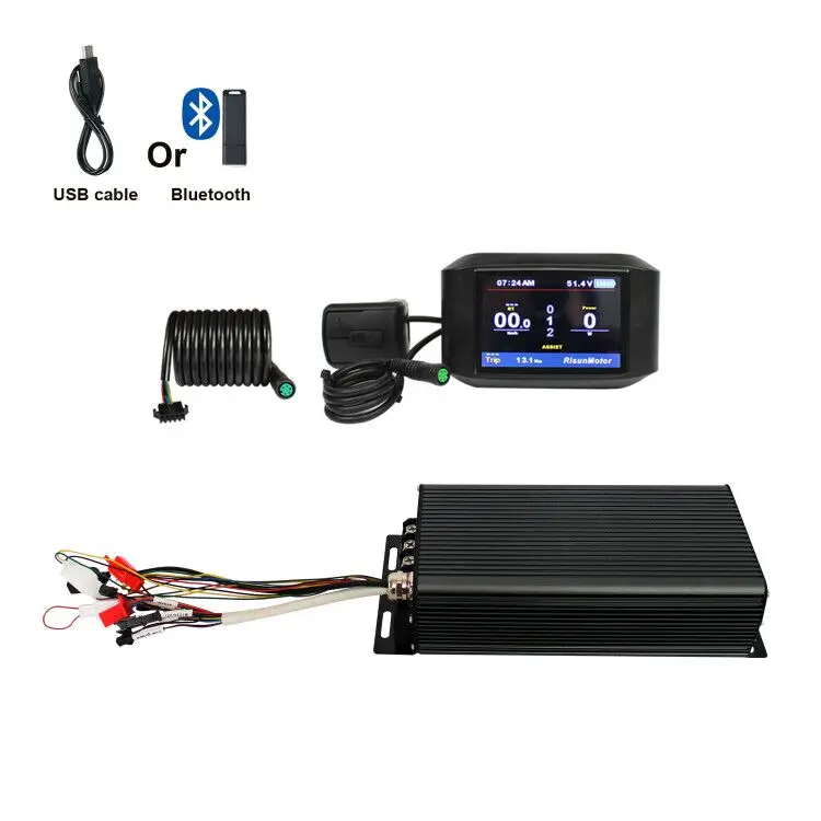 Eu Duty Free Ebike 48v-72v 200a 6000-10000w Intelligent Programmable ...