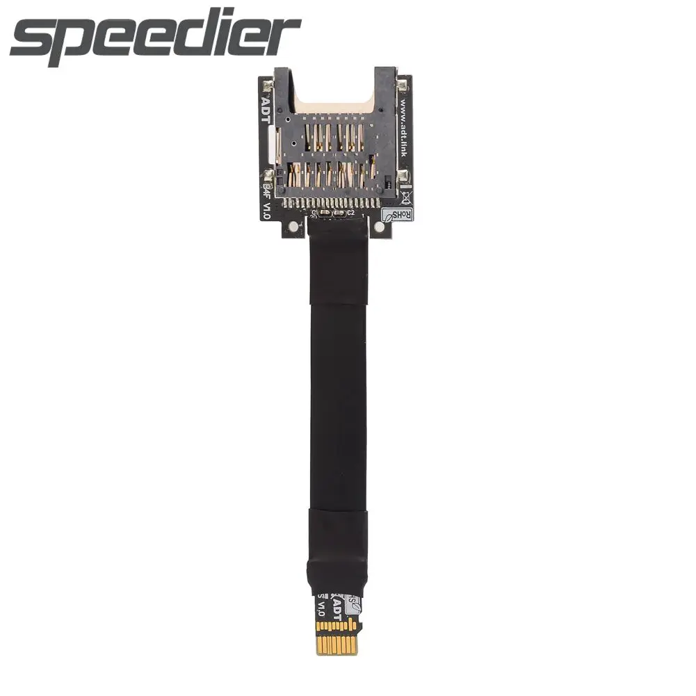 ADT-Full-Speed-MicroSD-TF-Memory-Card-Extension-Cable-Flat-Extender ...