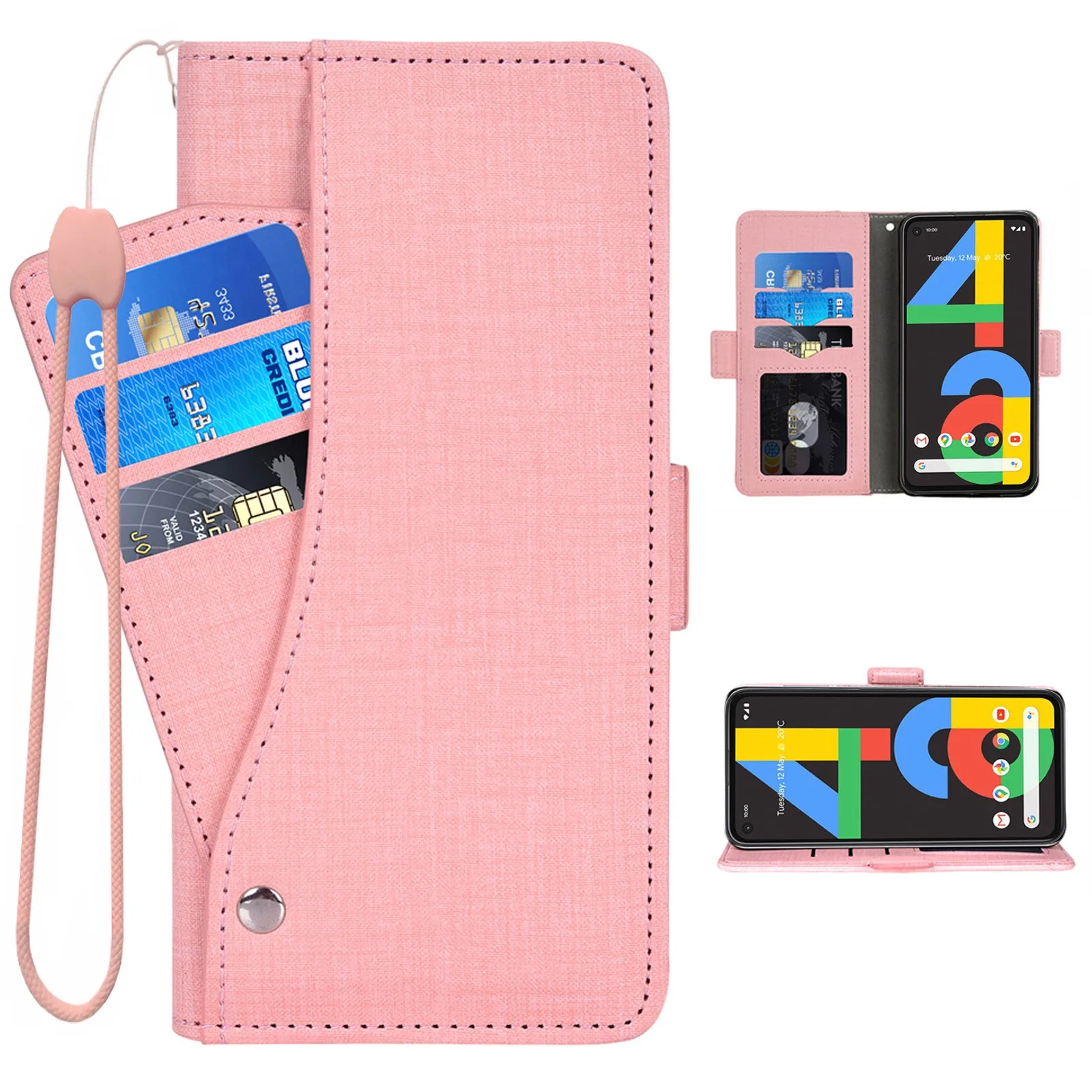 Flip-Cover-Leather-Wallet-Phone-Case-For-Wiko-Ride-3-Ride3-With-Credit ...