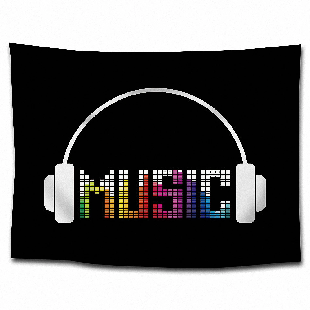 Pegatinas de pared de poliéster para decoración de pared, tapiz Retro ...