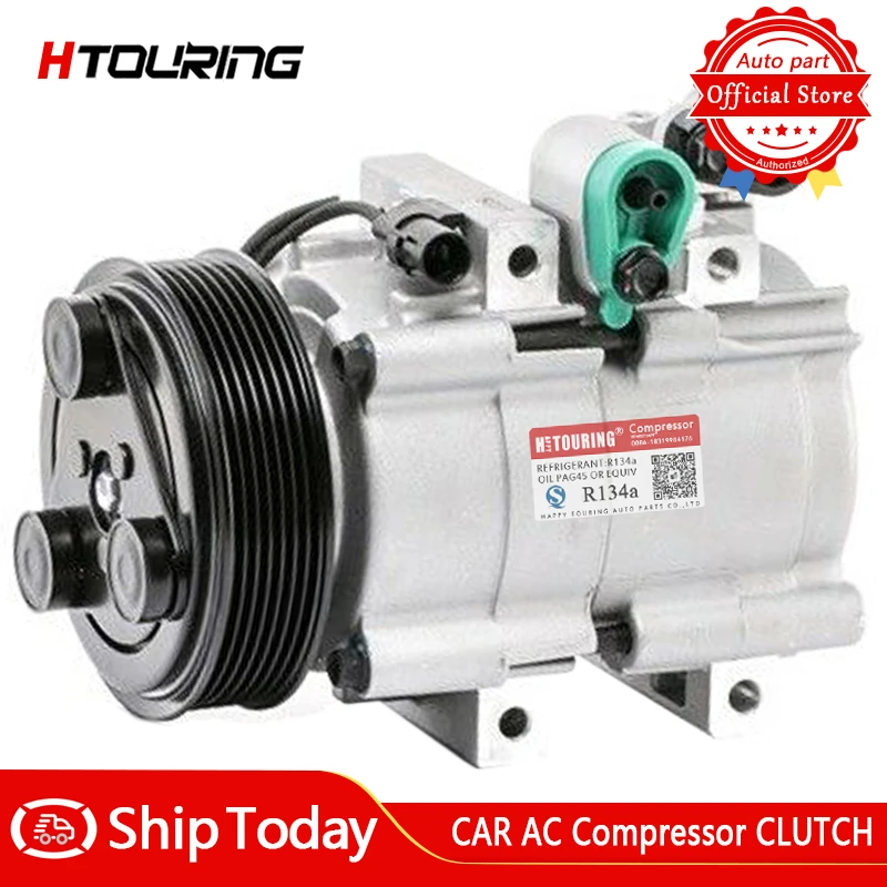 For Kia Sorento Hyundai H1 Grand Starex Ac Compressor 97701-4h100 97701 ...