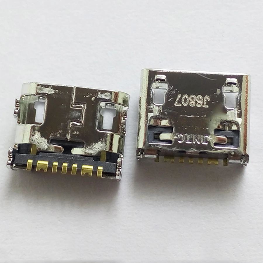 100 unids/lote de cargador USB, Conector de puerto de carga para ...